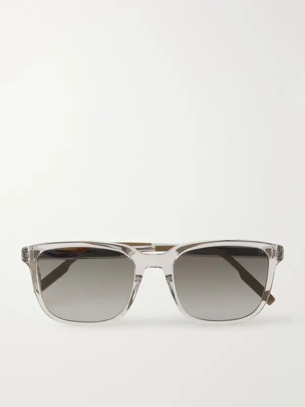 Dior Geometric Square-frame Sunglasses - Gray