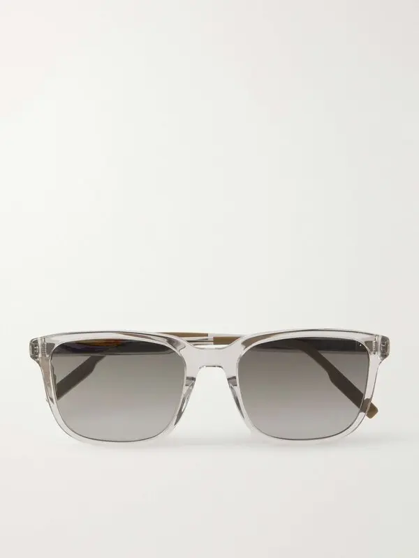 Dior Geometric Square-frame Sunglasses - Light Gray
