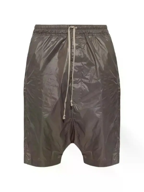 Rick Owens Drawstring Pods Shorts - Grey