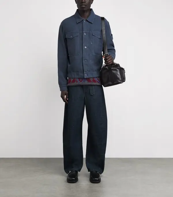 Stone Island Linen-blend Ghost Coach Jacket