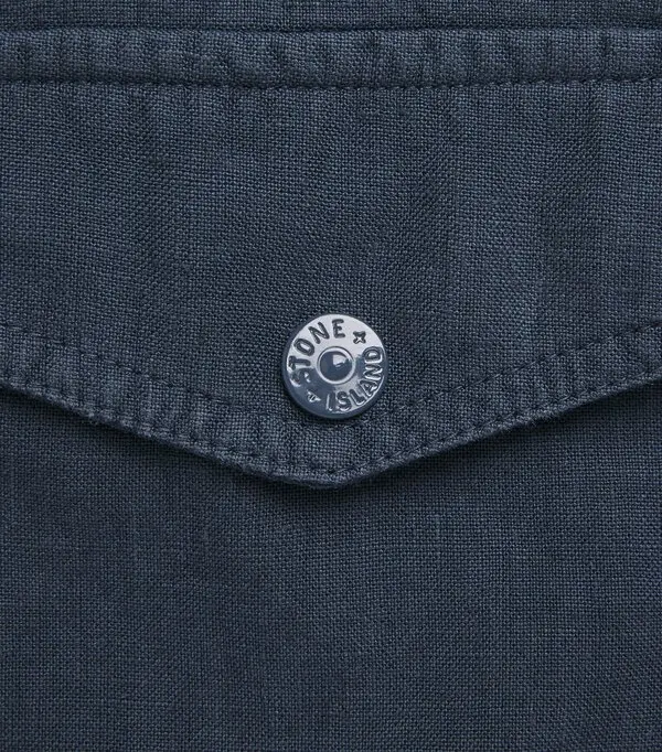 Stone Island Linen-blend Ghost Coach Jacket