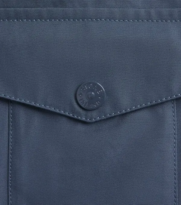 Stone Island Cotton Canvas Ghost Overshirt