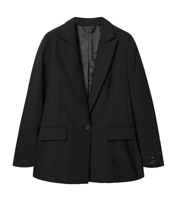 ALLSAINTS Ottie Embellished Blazer