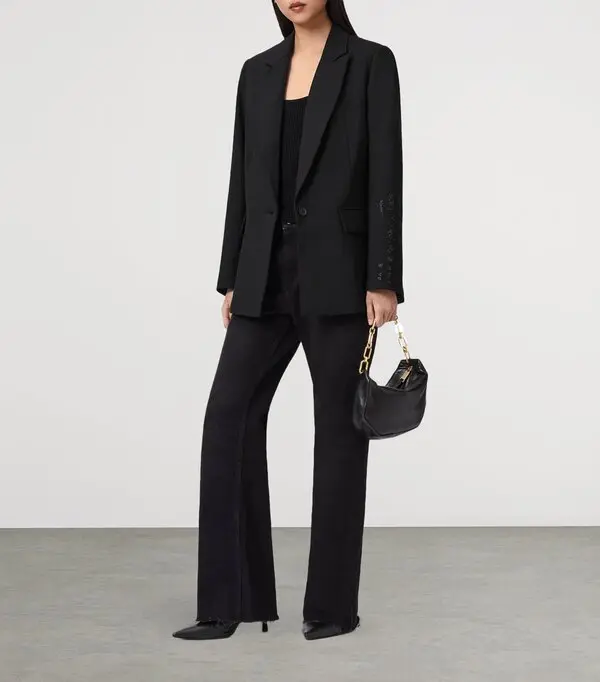 ALLSAINTS Ottie Embellished Blazer