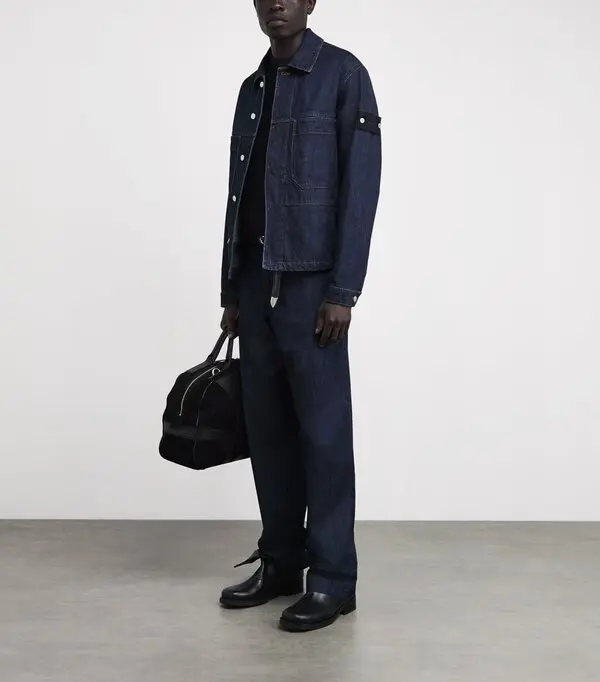 Stone Island Denim Coach Jacket