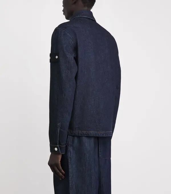 Stone Island Denim Coach Jacket