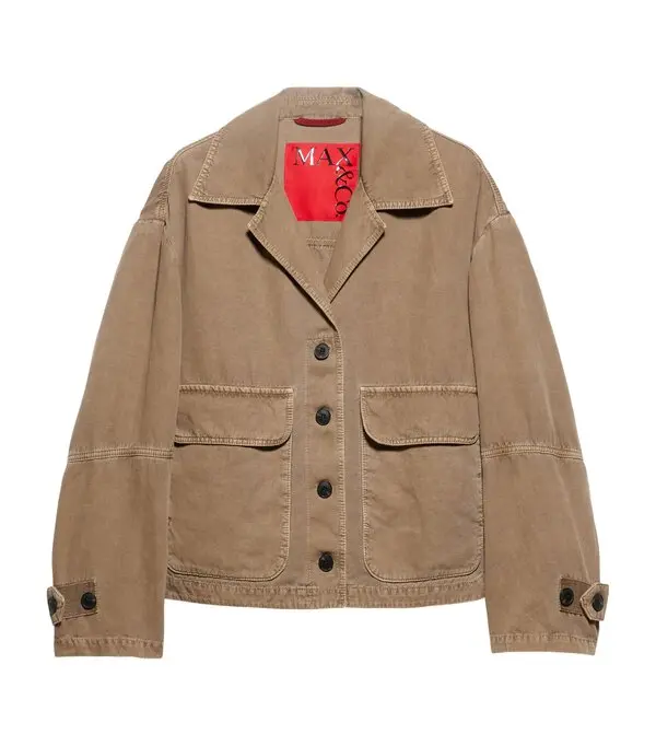 Max & Co. Denim Twin-pocket Jacket