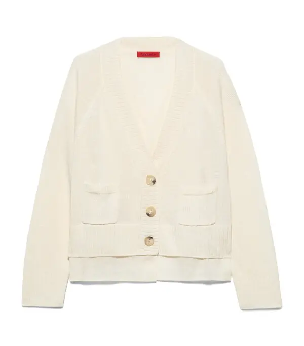 Max & Co. Linen-blend Layered Cardigan