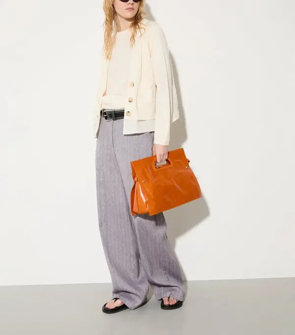 Max & Co. Linen-blend Layered Cardigan