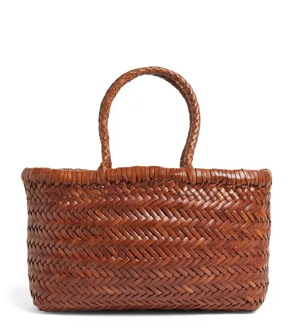 Dragon Diffusion Mini Leather Flat Gora Tote Bag