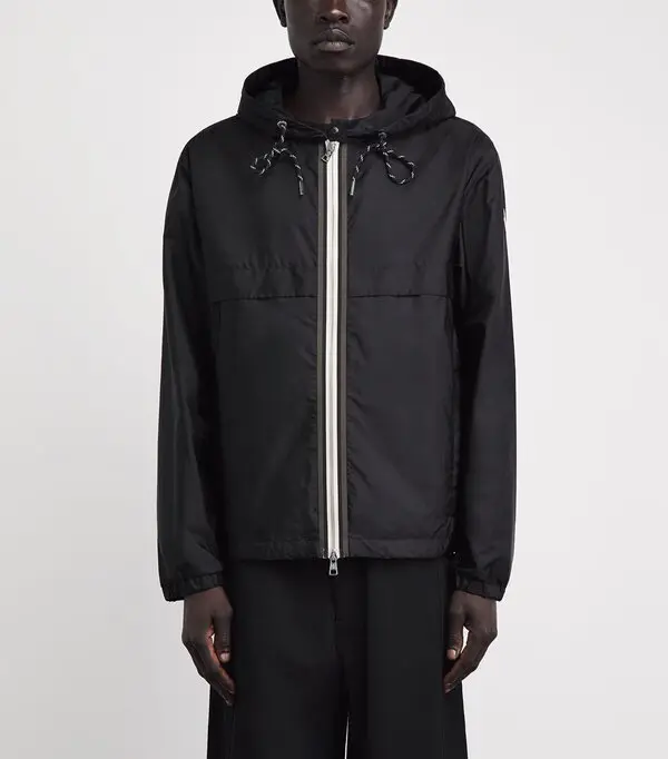 Moncler Water-repellent Hooded Jacket - Black