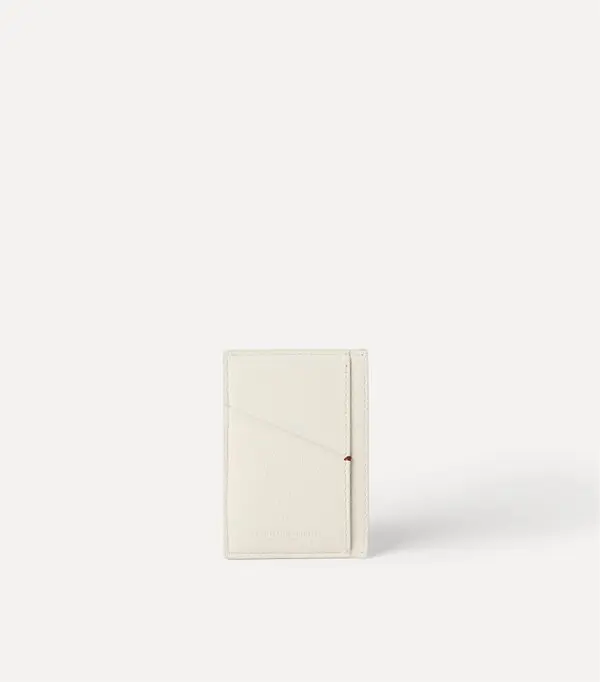 Brunello Cucinelli Leather Card Holder - Blue