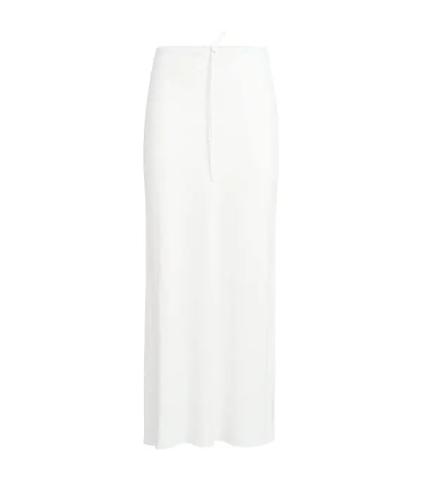 Brunello Cucinelli Midi Skirt With Drawstring