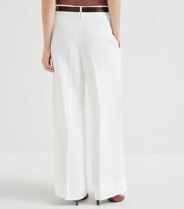 Brunello Cucinelli Pleated Loose-fit Trousers