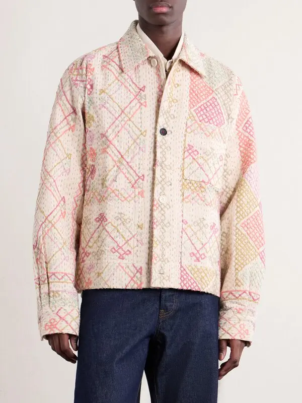 KARDO Bodhi Cotton-jacquard Jacket