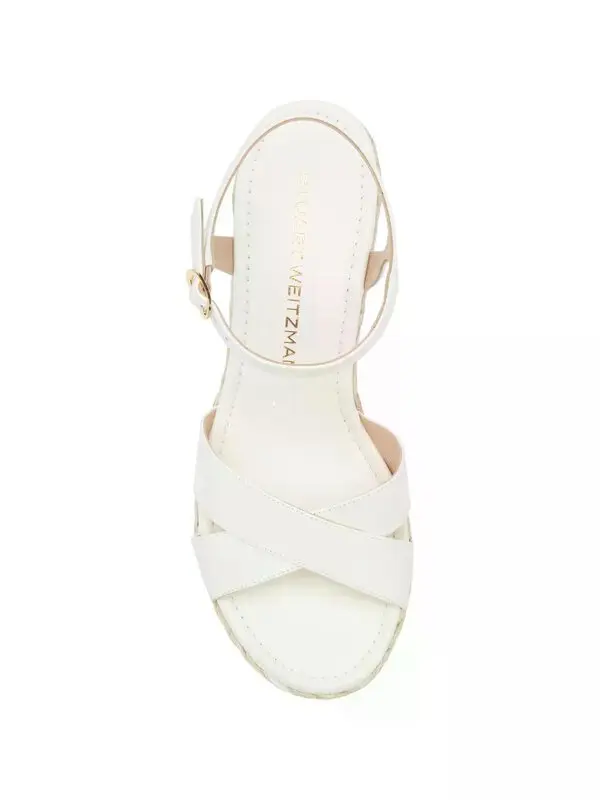 STUART WEITZMAN Espadrille Crisscross Sandals
