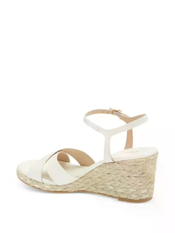 STUART WEITZMAN Espadrille Crisscross Sandals