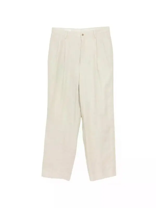 KAPTAIN SUNSHINE Shoecut Slacks Trousers - Neutrals