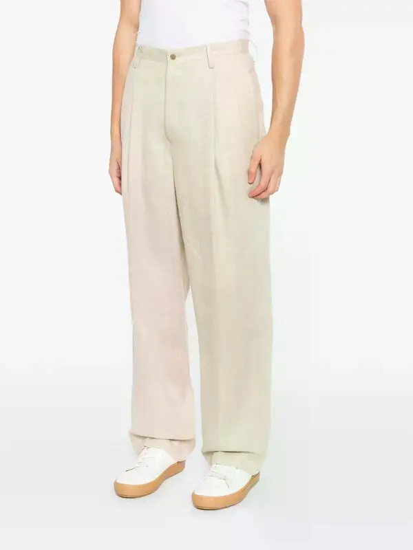 KAPTAIN SUNSHINE Shoecut Slacks Trousers - Neutrals
