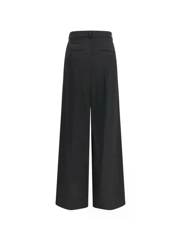 Max Mara Wide-leg Trousers - Grey