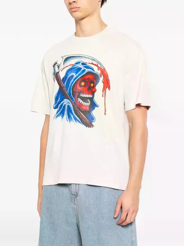 MELT Graphic-print T-shirt - Neutrals
