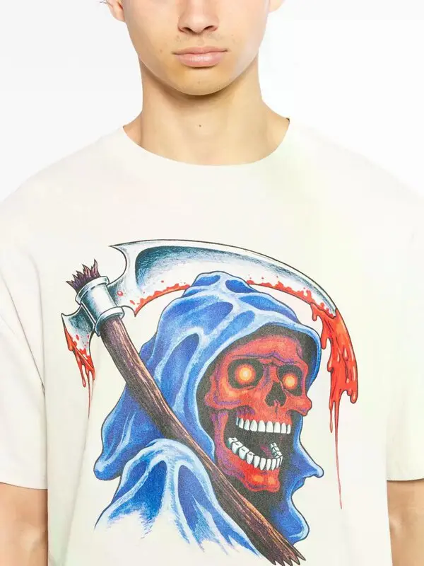 MELT Graphic-print T-shirt - Neutrals