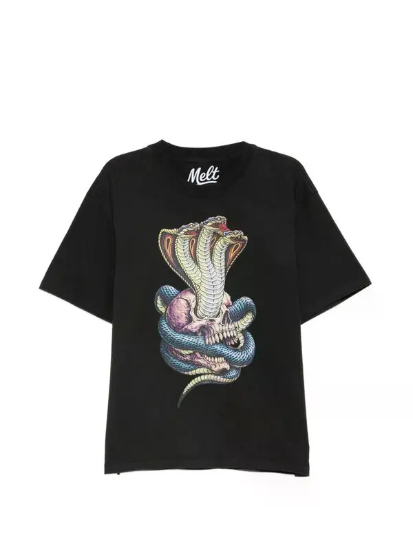 MELT Graphic-print T-shirt - Grey