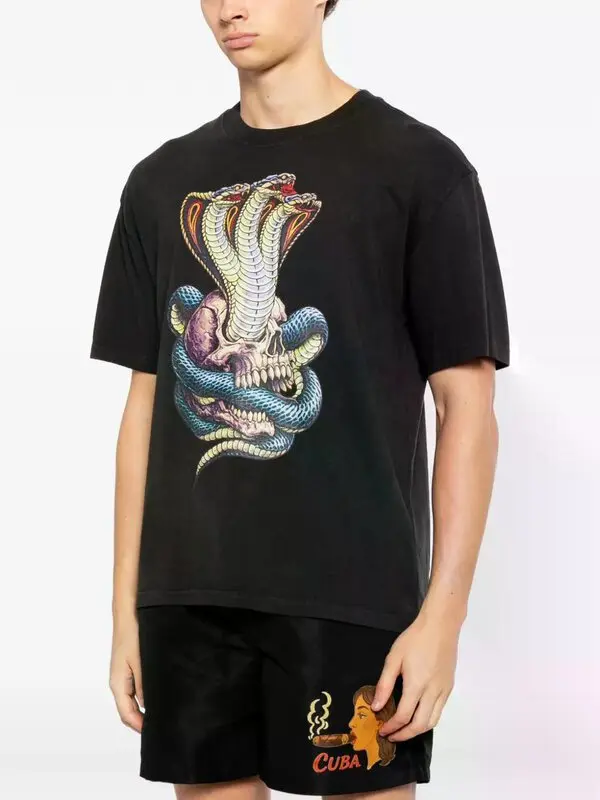 MELT Graphic-print T-shirt - Grey