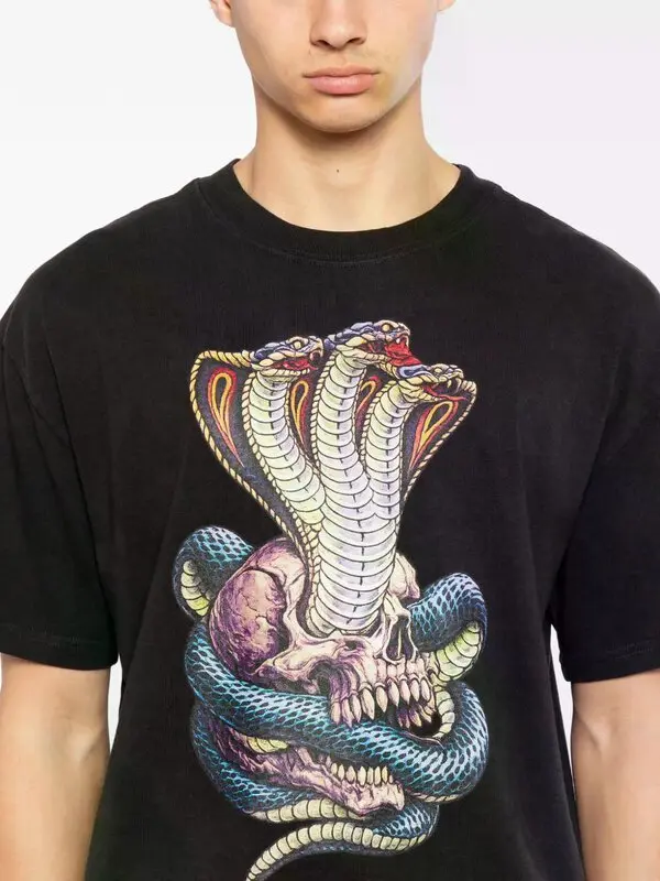 MELT Graphic-print T-shirt - Grey