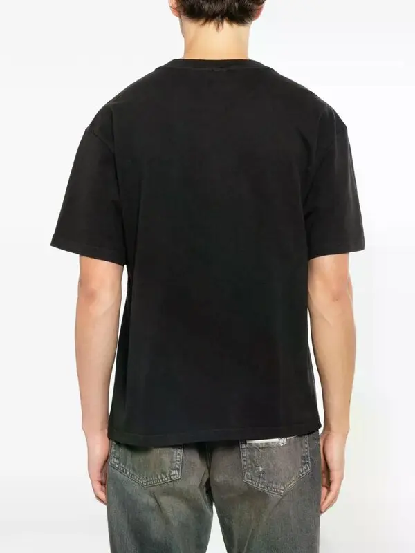 MELT Graphic Print T-shirt - Black