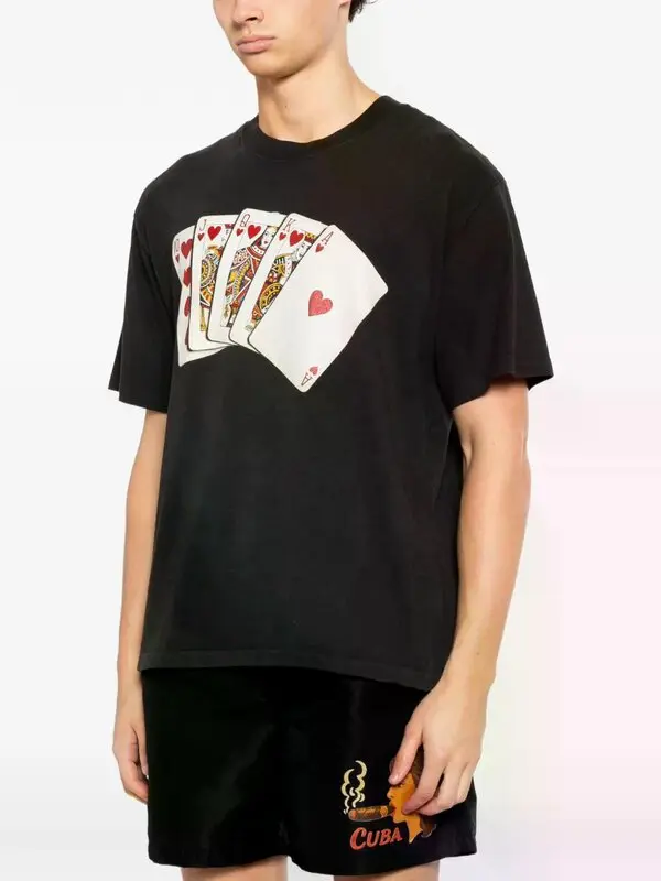 MELT Graphic-print T-shirt - Black