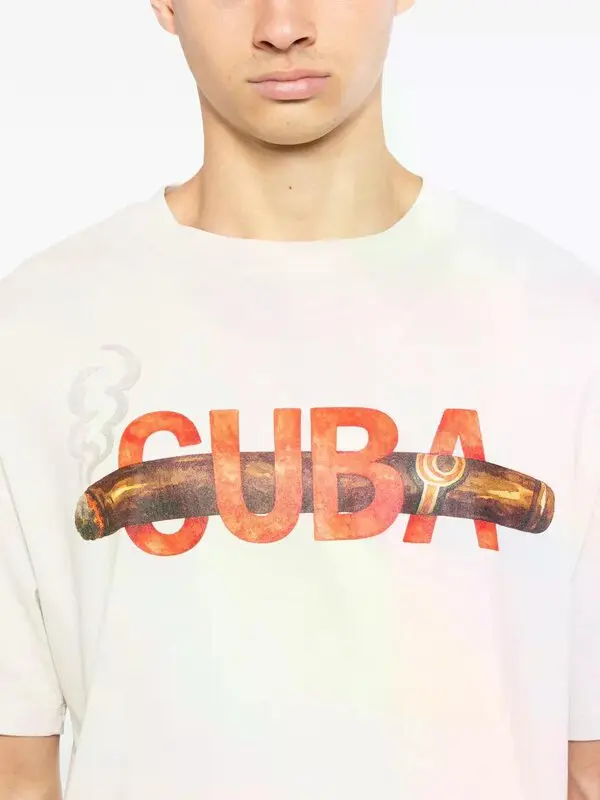 MELT Cigar-print T-shirt