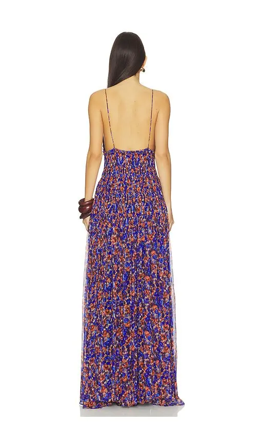 Ulla Johnson Atrani Silk Gown - Violet