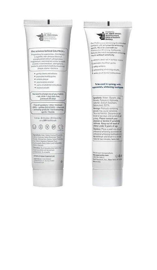 SUPERSMILE Fluoride Free Professional Whitening System - Small