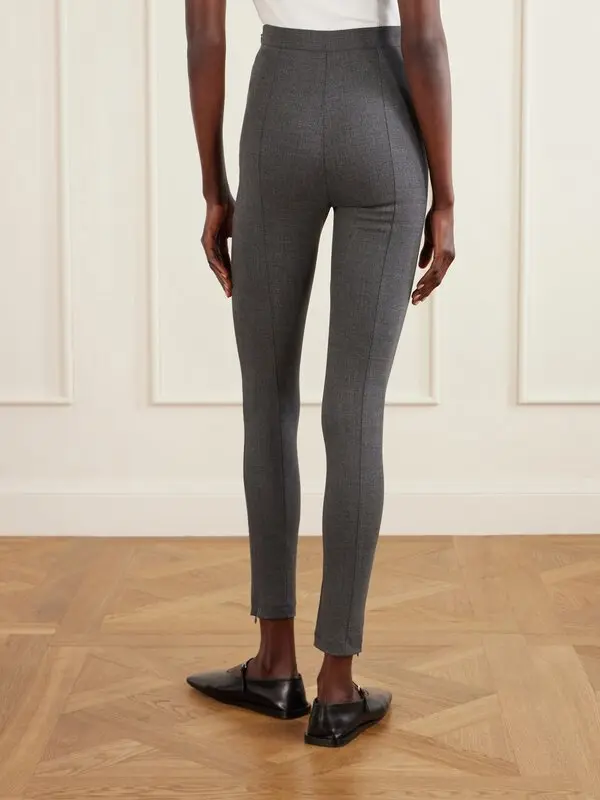 JIL SANDER Wool-blend Leggings