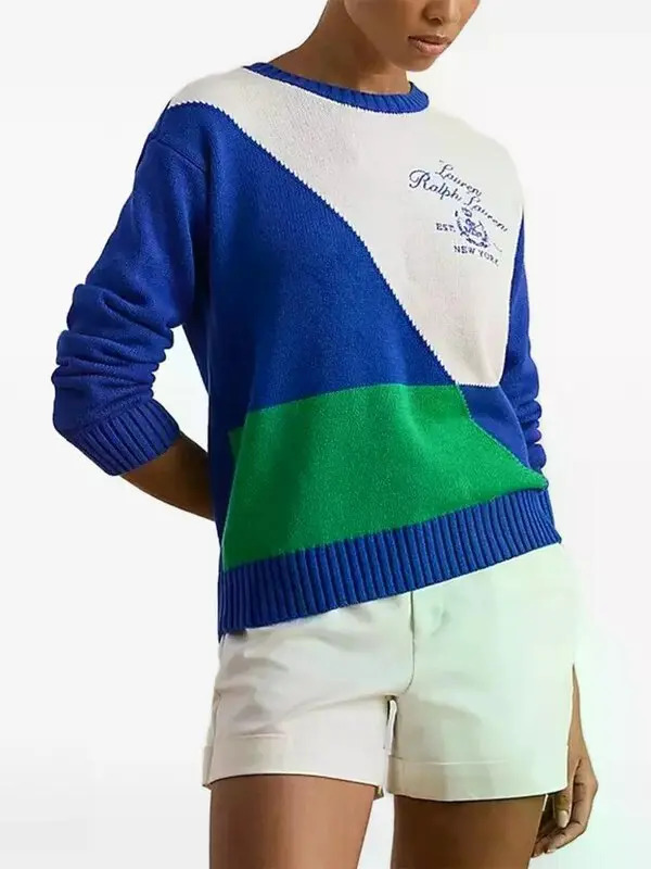 Ralph Lauren Colour-block Logo Sweater