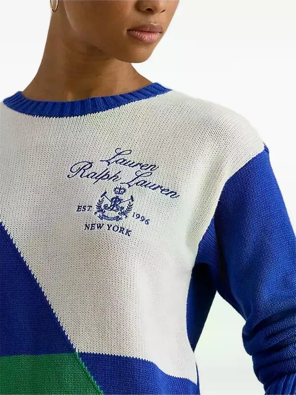 Ralph Lauren Colour-block Logo Sweater