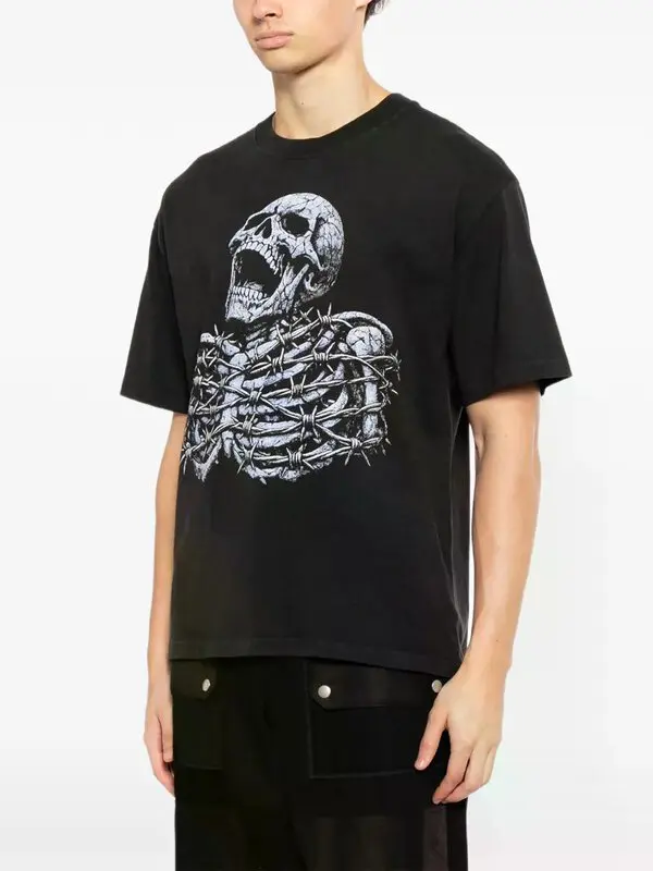 MELT Skull-print T-shirt