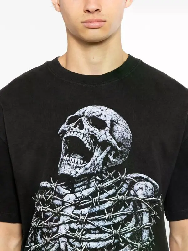 MELT Skull-print T-shirt