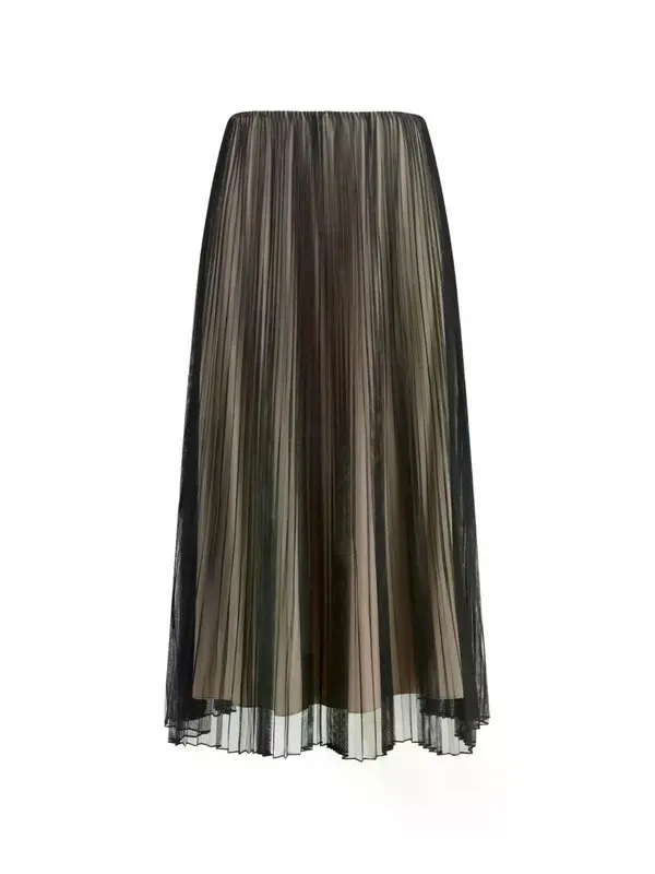 Max Mara Plissé-pleated Skirt