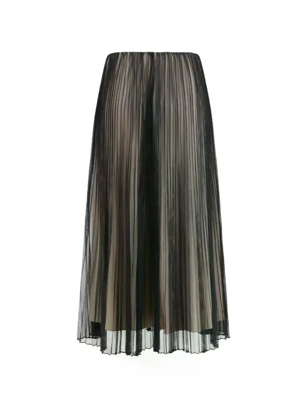 Max Mara Plissé-pleated Skirt