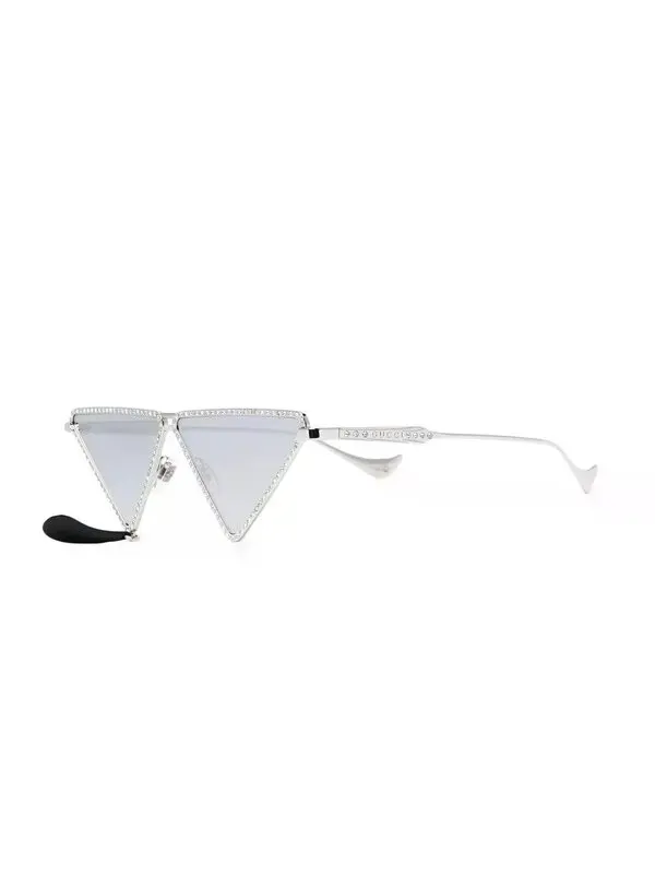 Gucci Embellished Geometric Sunglasses