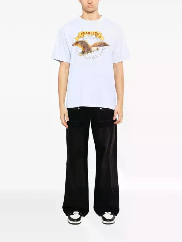 MELT Eagle-print T-shirt - Blue