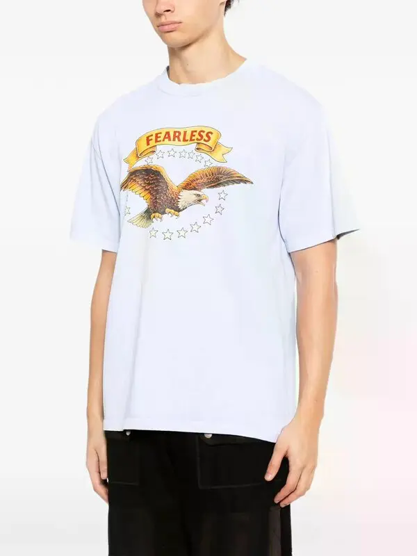 MELT Eagle-print T-shirt - Blue