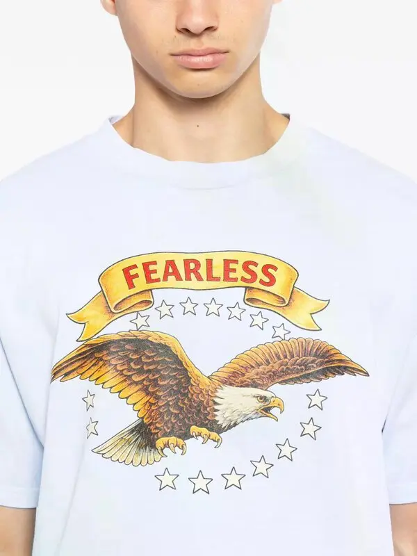 MELT Eagle-print T-shirt - Blue