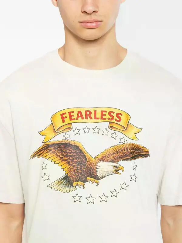 MELT Eagle Graphic T-shirt - Neutrals