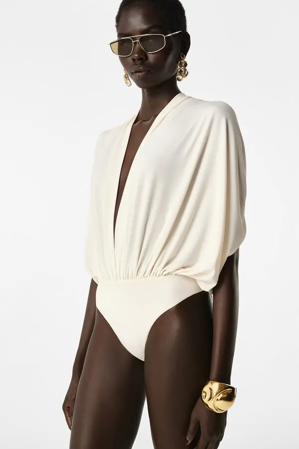 REVOLVE LOS ANGELES Chimere Bodysuit - White