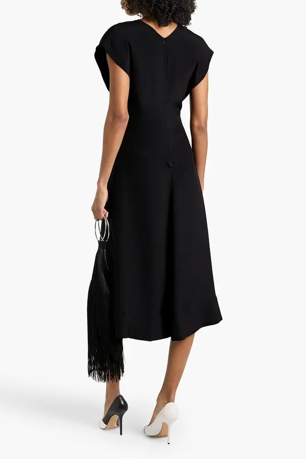 Wardrobe.NYC Silk-crepe Midi Dress