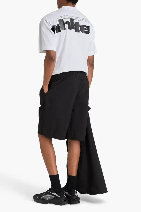 Off-White Printed Shell Shorts