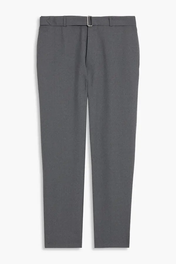 Officine Générale Belted Wool Pants